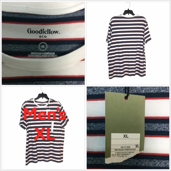 Goodfellow & Co | Shirts | Mens Goodfellow Xl 46 48 Tshirt Short Sleeve ...
